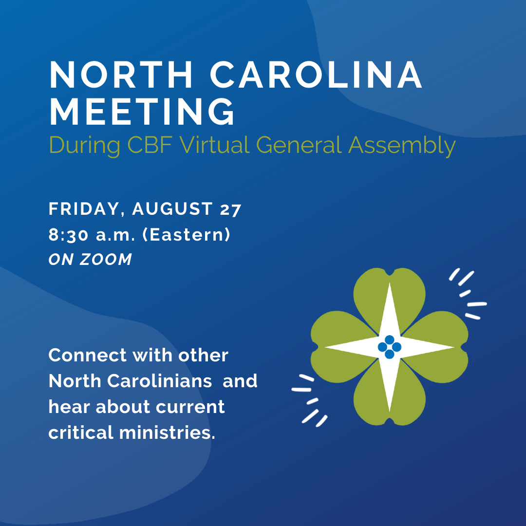 NC Meeting During CBF General Assembly - Cooperative Baptist Fellowship ...